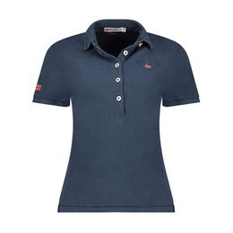 Geographical Norway Poloshirt "Kars" in Dunkelblau - 69% | Gr&ouml;&szlig;e L | Damen-tops