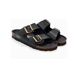 Sunbay Pantoletten "Trefle" in Schwarz - 65% | Gr&ouml;&szlig;e 36 | Damen-pantoletten