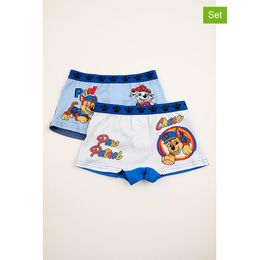 Disney Paw Patrol 2er-Set: Boxershorts "Paw Patrol" in Wei&szlig;/ Blau - 66% | Gr&ouml;&szlig;e 98/104 | Kinder-waesche