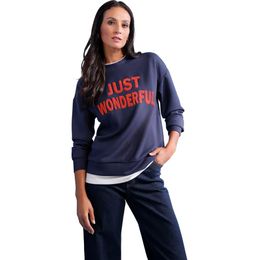 Heine Longsleeve in Dunkelblau - 78% | Gr&ouml;&szlig;e 44 | Damen-tops