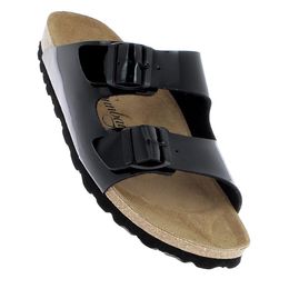 Sunbay Pantoletten "Trefle" in Schwarz - 55% | Gr&ouml;&szlig;e 44 | Damen-pantoletten