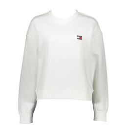 Tommy Jeans Sweatshirt in Creme - 61% | Gr&ouml;&szlig;e L | Damen-sweatshirts-jacken