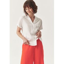 TATUUM Bluse in Wei&szlig; - 58% | Gr&ouml;&szlig;e 34 | Damen-blusen