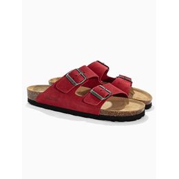 BACKSUN Pantoletten "Bali" in Rot - 66% | Gr&ouml;&szlig;e 37 | Damen-pantoletten
