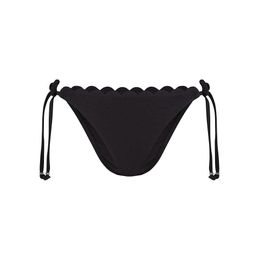 Hunkem&ouml;ller Hunkem&ouml;ller Bikini-Hose "Scallop" in Schwarz - 45% | Gr&ouml;&szlig;e S | Damen-bademode