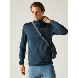 Regatta Funktionsjacke "Hillden" in Dunkelblau - 75% | Gr&ouml;&szlig;e M | Herren-outdoorjacken