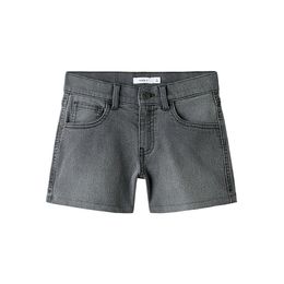 name it Jeans-Shorts "Rose" in Grau - 30% | Gr&ouml;&szlig;e 122 | Kinderhosen