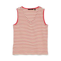 V&eacute;ro Moda Vero Moda Top in Beige/ Rot - 34% | Gr&ouml;&szlig;e L | Damen-tops