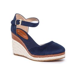 Foreverfolie Keilsandaletten in Dunkelblau - 65% | Gr&ouml;&szlig;e 36 | Damen-sandalen