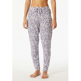 Schiesser Pyjama-Hose in Lila - 59% | Gr&ouml;&szlig;e 48 | Damen-loungewear