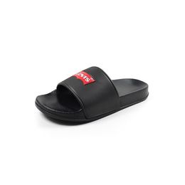 Levi's Levi's Pantoletten in Schwarz/ Rot - 59% | Gr&ouml;&szlig;e 28 | Clogs-pantoletten-kinder