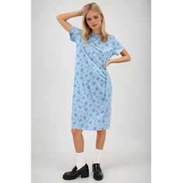 MONKI Kleid in Hellblau - 35% | Gr&ouml;&szlig;e L | Damen-kleider