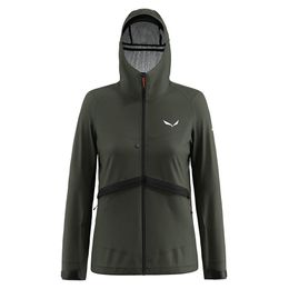 Salewa Hybridjacke "Puez Powertex" in Khaki - 68% | Gr&ouml;&szlig;e 36 | Damen-outdoorjacken