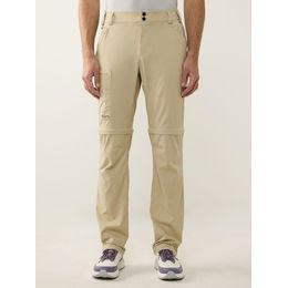 Hagl&ouml;fs Hagl&ouml;fs Zipp-Off-Funktionshose "Lite Standard Zip-Off II" in Beige - 51% | Gr&ouml;&szlig;e 50 | Herren-outdoorhosen