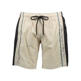 Plein Sport Badeshorts in Beige - 66% | Gr&ouml;&szlig;e M | Herren-bademode-sport