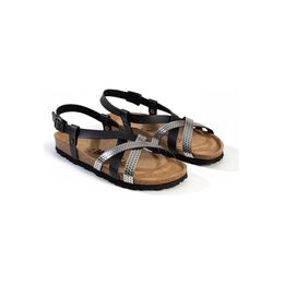 BACKSUN Sandalen "Veracruz" in Schwarz - 50% | Gr&ouml;&szlig;e 40 | Damen-sandalen