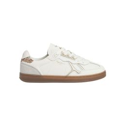 Pepe Jeans Footwear Leder-Sneakers in Wei&szlig; - 58% | Gr&ouml;&szlig;e 40 | Damen-sneakers