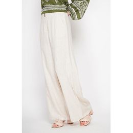 Le Jardin du Lin Leinen-Hose in Creme - 67% | Gr&ouml;&szlig;e 38 | Damenhosen
