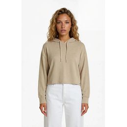 Geographical Norway Hoodie "Fybille" in Beige - 60% | Gr&ouml;&szlig;e M | Damen-sweatshirts-jacken