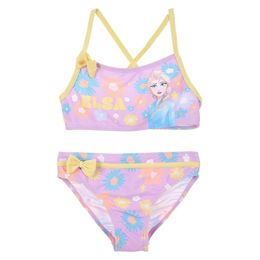 Disney Frozen Bikini "Frozen" in Lila - 50% | Gr&ouml;&szlig;e 110 | Kinder-bademode