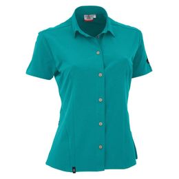 Maul Sport Funktionshemd "Vilsalpsee II" in T&uuml;rkis - 56% | Gr&ouml;&szlig;e 44 | Damen-blusen