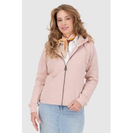 alife and kickin Sweatjacke in Rosa - 50% | Gr&ouml;&szlig;e XS | Damen-sweatshirts-jacken