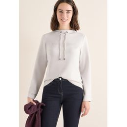 Cecil Sweatshirt in Creme - 68% | Gr&ouml;&szlig;e XS | Damen-sweatshirts-jacken