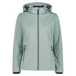 CMP Softshelljacke in Mint - 56% | Gr&ouml;&szlig;e 42 | Damen-outdoorjacken