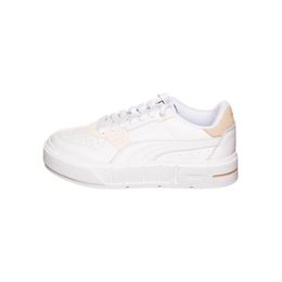 Adidas Leder-Sneakers "Cali Court Match" in Wei&szlig; - 72% | Gr&ouml;&szlig;e 36 | Damen-sneakers