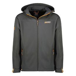 Geographical Norway Softshelljacke "Takeni" in Grau - 68% | Gr&ouml;&szlig;e 128 | Kinder-outdoor-jacken