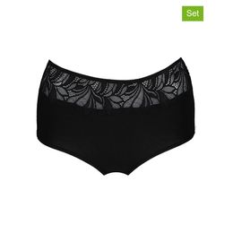 Vivance Dreams 5er-Set: Slips "Viv" in Schwarz - 59% | Gr&ouml;&szlig;e 36/38 | Damen-unterteile