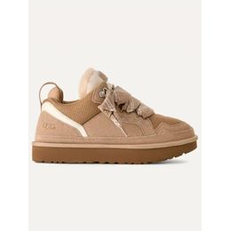 UGG Australia UGG Leder-Sneakers "Lowmel" in Hellbraun/ Creme - 23% | Gr&ouml;&szlig;e 37 | Damen-sneakers