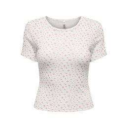 Only Shirt in Creme/ Rosa - 40% | Gr&ouml;&szlig;e XL | Damen-tops