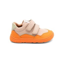bisgaard Leder-Barfu&szlig;schuhe "Morten" in Beige/ Orange - 57% | Gr&ouml;&szlig;e 28 | Kindersneakers
