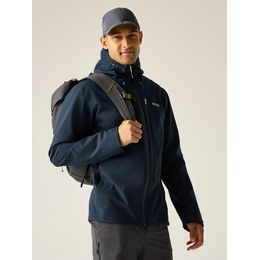 Regatta Regenjacke "Birchdale II" in Dunkelblau - 75% | Gr&ouml;&szlig;e XXL | Herren-outdoorjacken