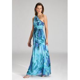 Swing Kleid in T&uuml;rkis/ Blau - 73% | Gr&ouml;&szlig;e 46 | Damen-kleider
