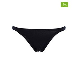 COTONELLA 3er-Set: Slips in Schwarz - 18% | Gr&ouml;&szlig;e L | Damen-unterteile