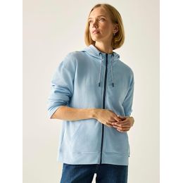 Regatta Sweatjacke "Bayletta" in Hellblau - 65% | Gr&ouml;&szlig;e 36 | Damen-sweatshirts-jacken
