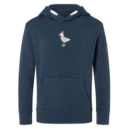 super.natural Funktionshoodie "Johnny" in Dunkelblau - 60% | Gr&ouml;&szlig;e 152 | Kinder-oberteile