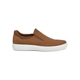 Ecco Leder-Slipper "Classic" in Hellbraun - 63% | Gr&ouml;&szlig;e 40 | Damen-schuhe-halbschuhe