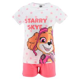 Disney Paw Patrol Pyjama "Paw Patrol" in Wei&szlig;/ Pink - 45% | Gr&ouml;&szlig;e 110 | Kinder-waesche