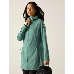 Regatta Softshellmantel "Carisbrooke" in T&uuml;rkis - 67% | Gr&ouml;&szlig;e 44 | Damen-outdoorjacken