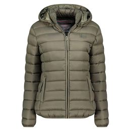 Geographical Norway Steppjacke "Atichoko" in Khaki - 58% | Gr&ouml;&szlig;e L | Damenjacken