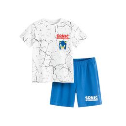 COOL CLUB Pyjama in Blau/ Wei&szlig; - 17% | Gr&ouml;&szlig;e 164 | Kinder-waesche