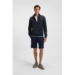 HUGO BOSS Fashion Sweatjacke in Dunkelblau - 36% | Gr&ouml;&szlig;e M | Herren-sweatshirts-jacken