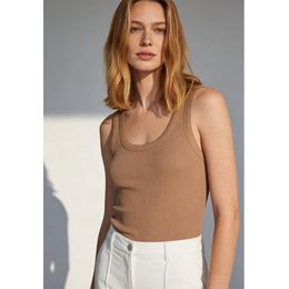 More & More More & More Top in Hellbraun - 33% | Gr&ouml;&szlig;e 36 | Damen-tops