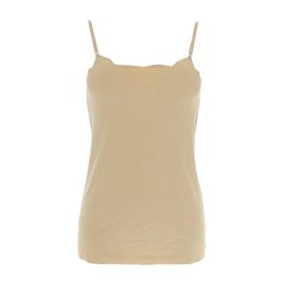 COTONELLA Hemdchen in Beige - 54% | Gr&ouml;&szlig;e M | Damen-loungewear