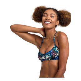 arena Bikini-Oberteil in Blau - 48% | Gr&ouml;&szlig;e M | Damen-bademode