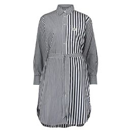 Lacoste Kleid in Dunkelblau/ Wei&szlig; - 59% | Gr&ouml;&szlig;e 34 | Damen-kleider