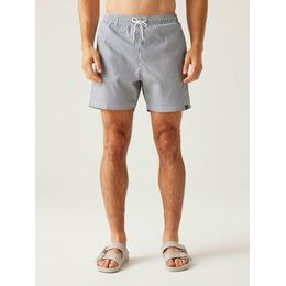Regatta Badeshorts "Loras" in Dunkelblau/ Wei&szlig; - 62% | Gr&ouml;&szlig;e XXL | Herren-bademode-sport